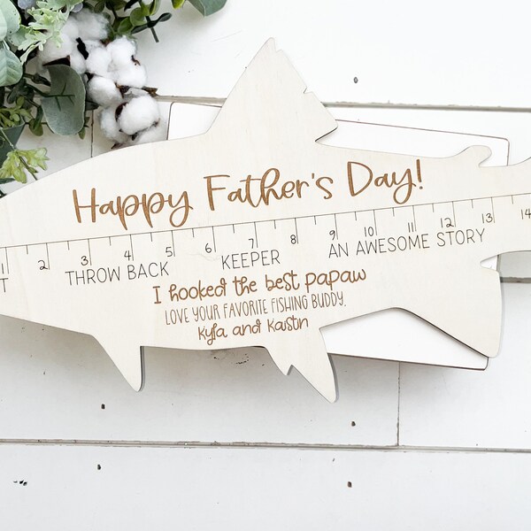 Fish Ruler Svg - Etsy