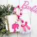 Barbie Wood Bead Garland, Barbie Party Decorations, Barbie Decor ...