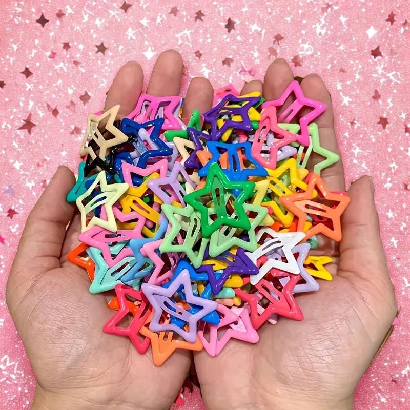 Star Hair Clips - Etsy