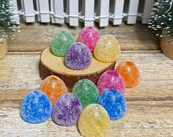 10pcs Fake Gumdrops Faux Candy for Fake Bakes or Decoden Slime Charms ...