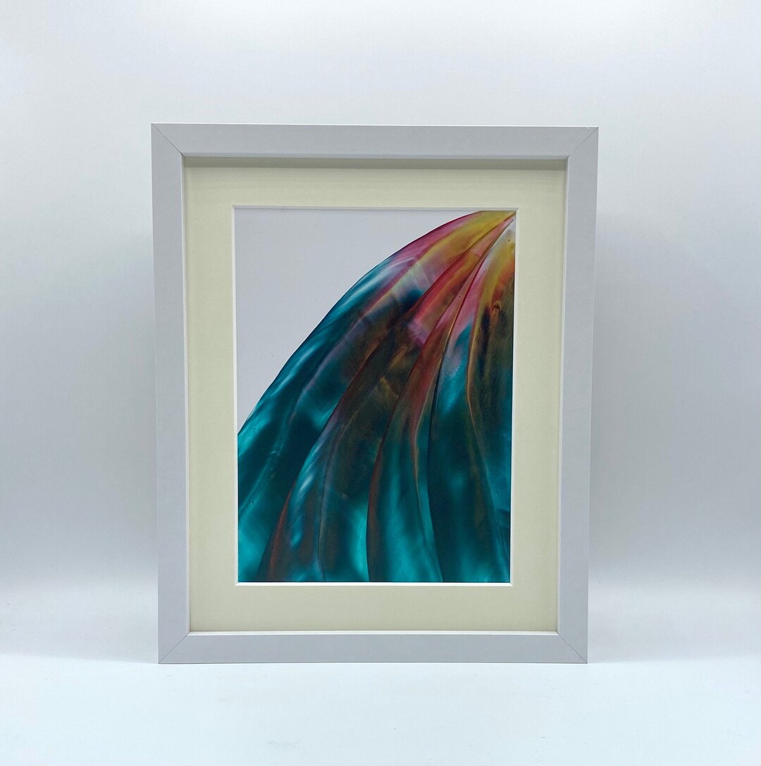 Entwined, Abstract Encaustic Painting, Framed Art, Created With Beeswax ...