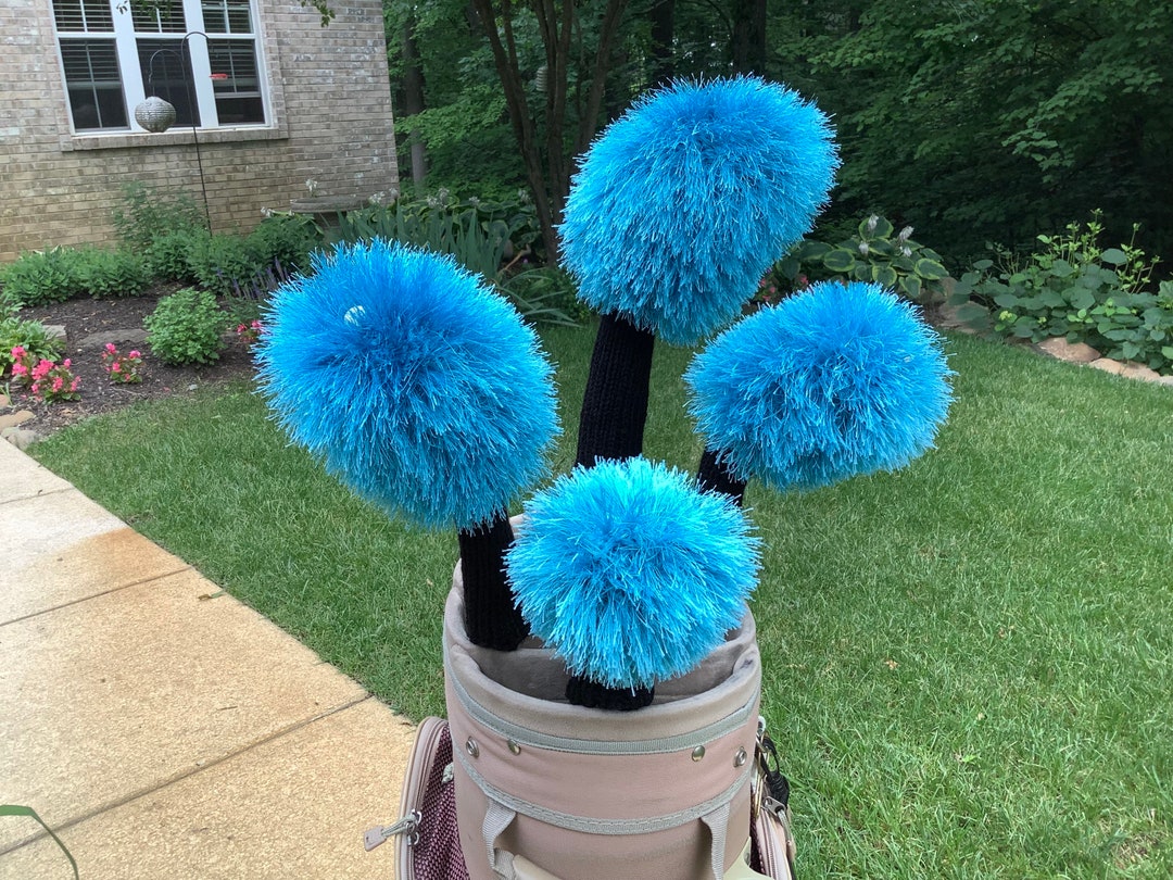 Turquoise Golf Club Head Covers, Set of 4 (13270) - Etsy
