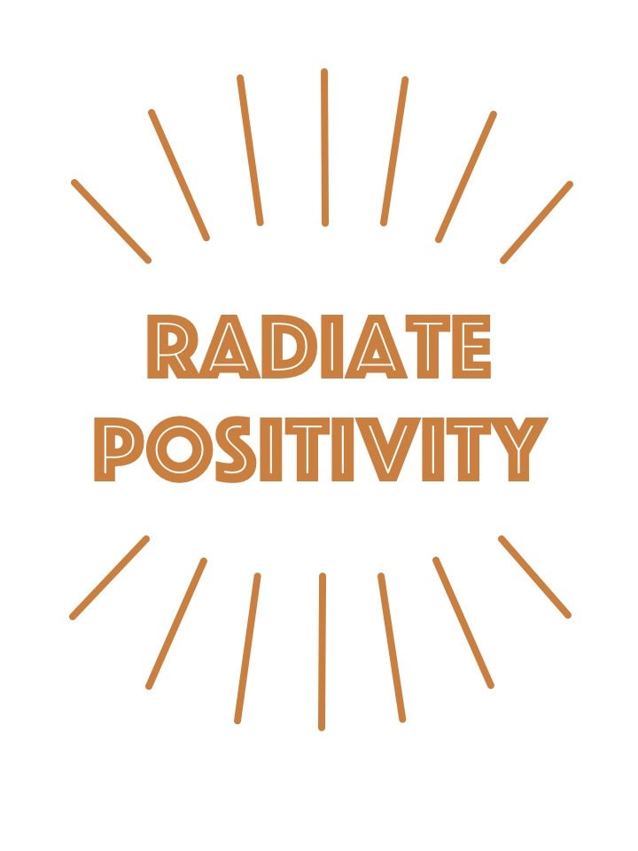 Radiate Positivity Printable - Etsy