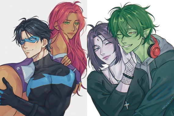 Beast Boy And Starfire Have A Baby