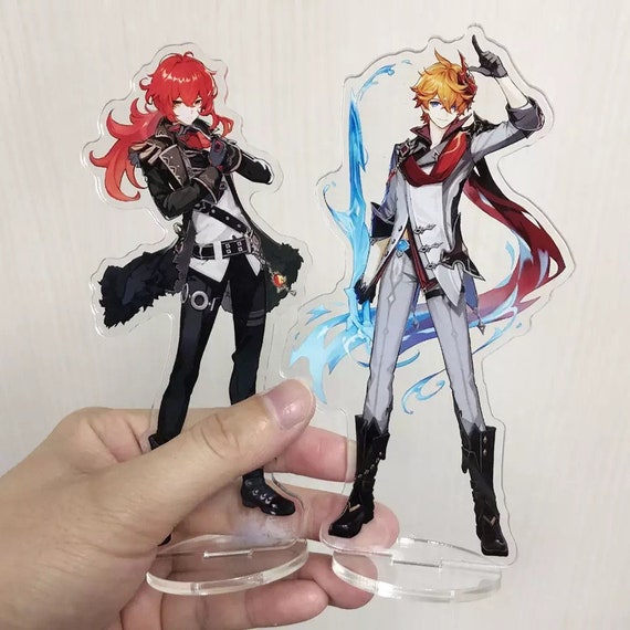 Genshin Impact Acrylic Stand Anime Figurines Collectible Props - Etsy