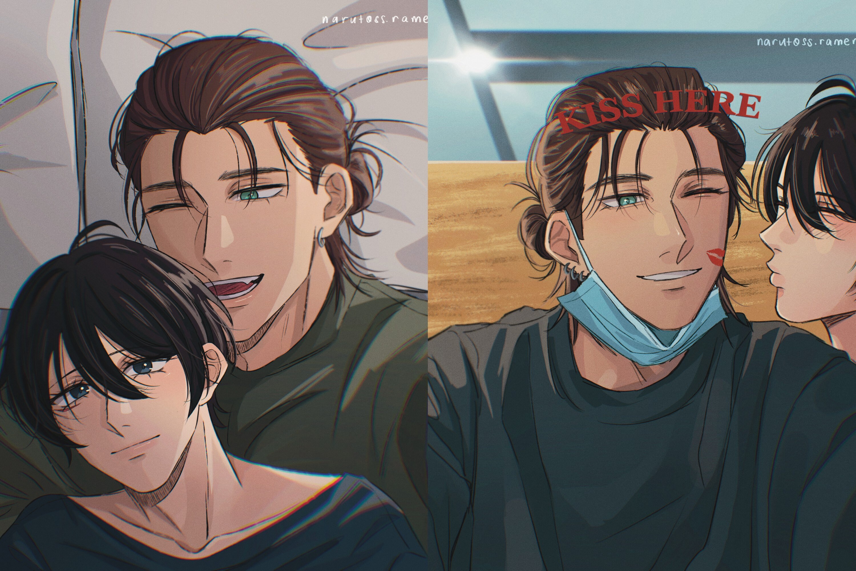 Eremika Anime Drawing Digital GLOSSY ART PRINT - Etsy