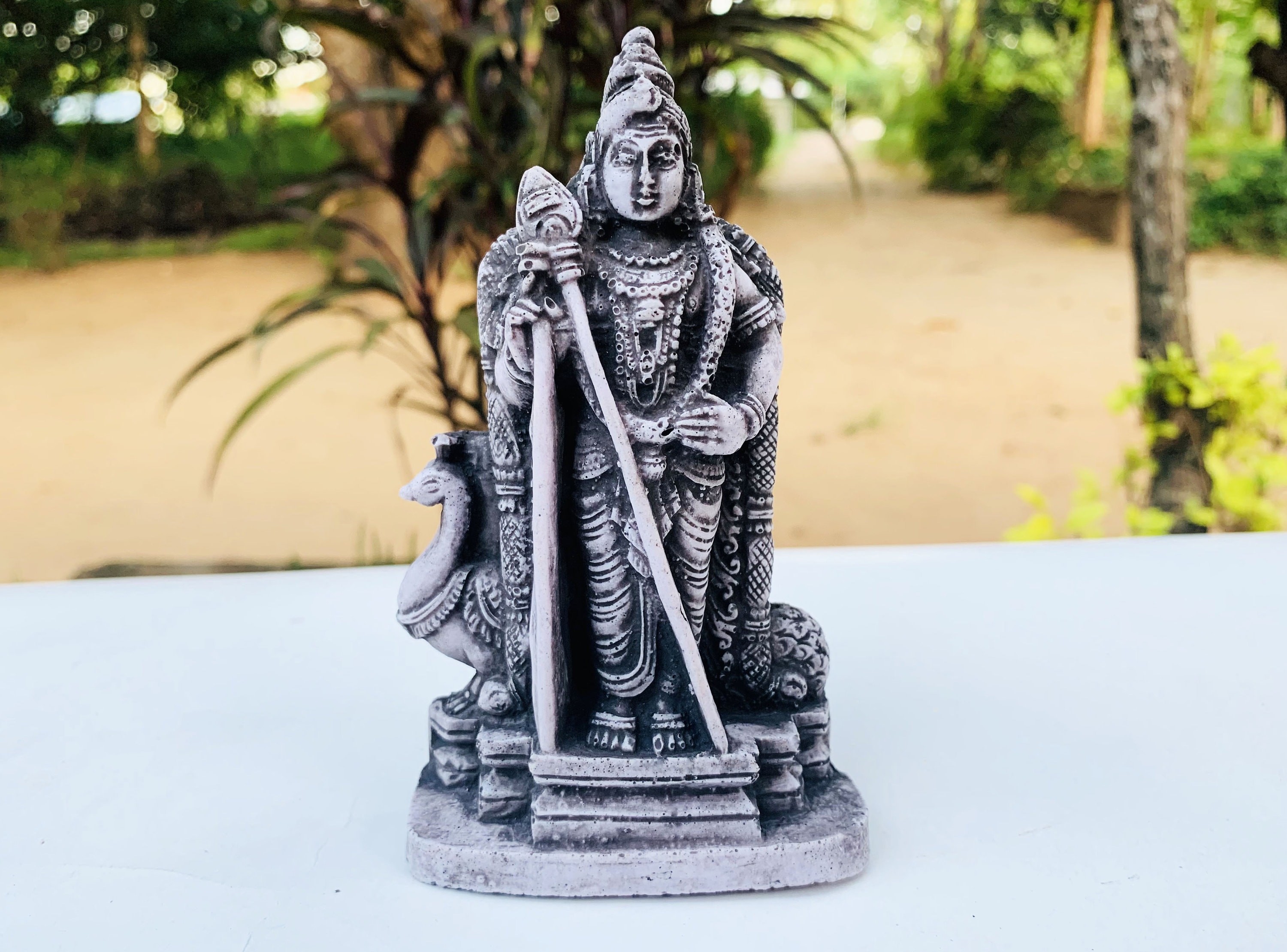 Lord Murugan Stone Statue, Kartikeya Idol, Subrahmanya Sculpture - Etsy