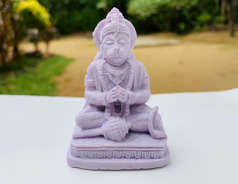 Small Lord HANUMAN Statue Hanuman Stone Statue Hanumantha - Etsy
