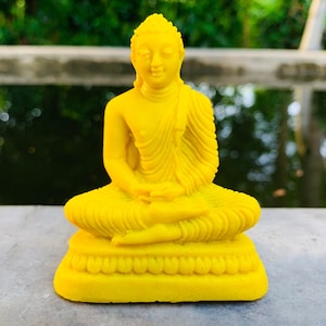 Budddha Stone Statue Meditating Buddha Figure Lord Peaceful Buddha ...