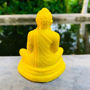 Budddha Stone Statue Meditating Buddha Figure Lord Peaceful Buddha ...