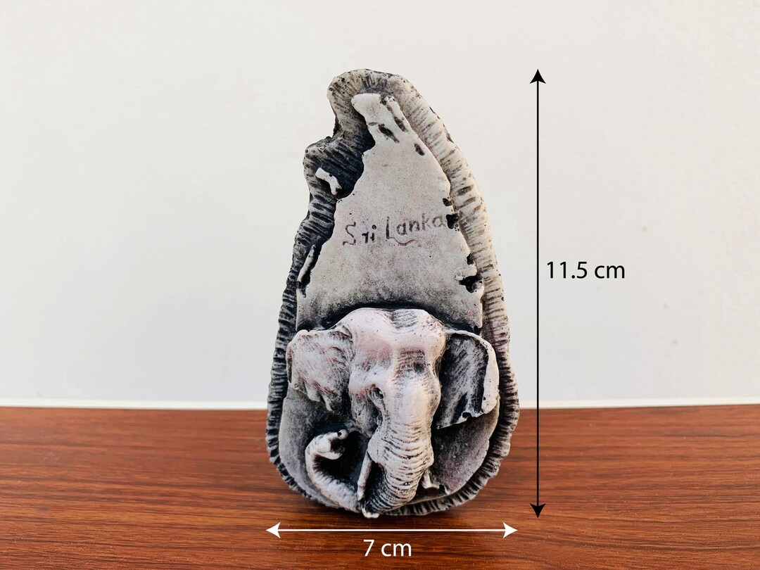 Handmade Sri Lanka Souvenir | Elephant Figurine | Rustic Island ...