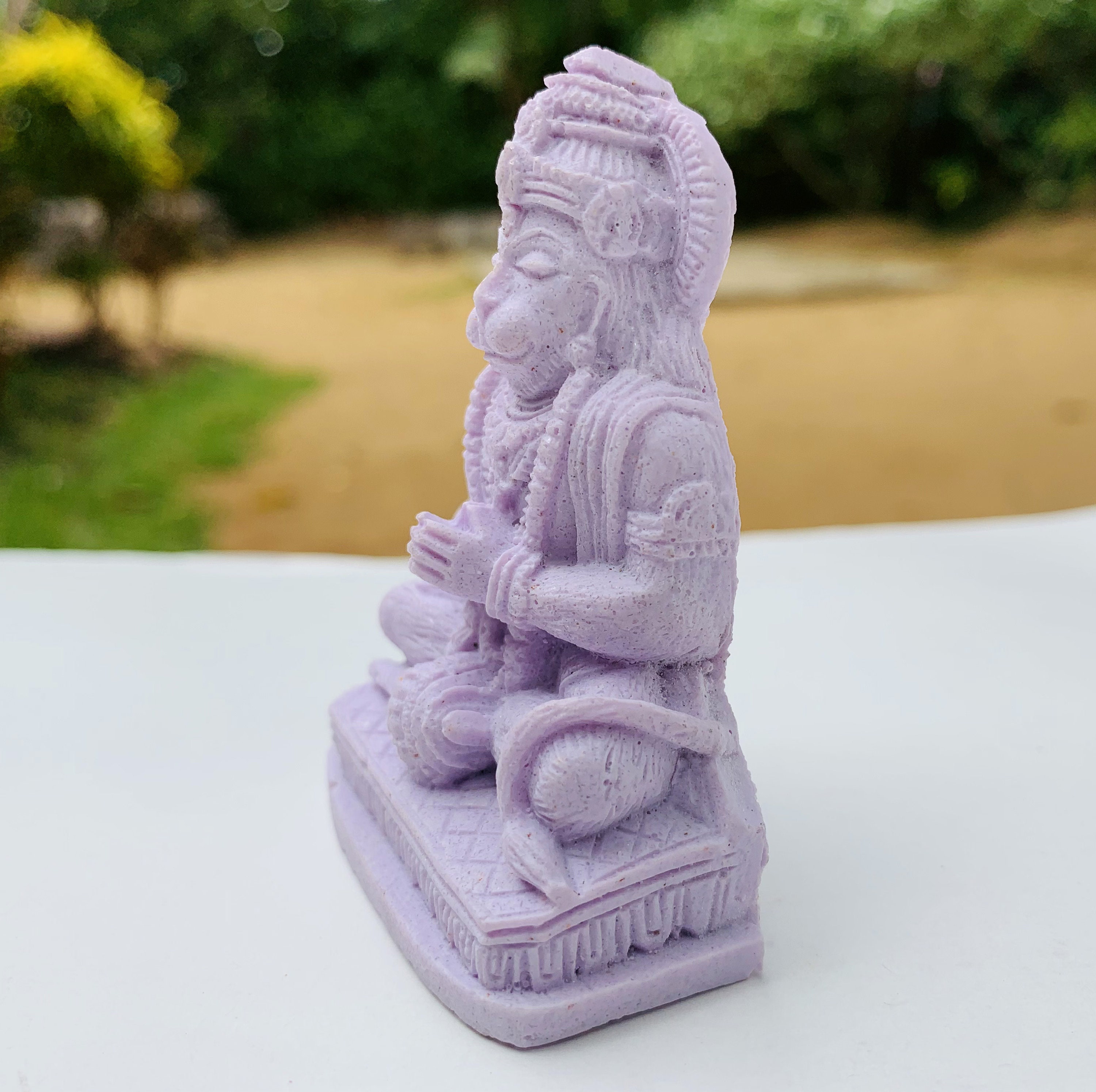 Small Lord HANUMAN Statue Hanuman Stone Statue Hanumantha - Etsy