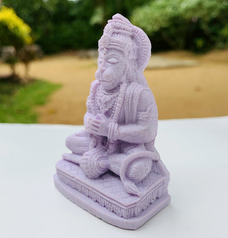 Small Lord HANUMAN Statue Hanuman Stone Statue Hanumantha - Etsy