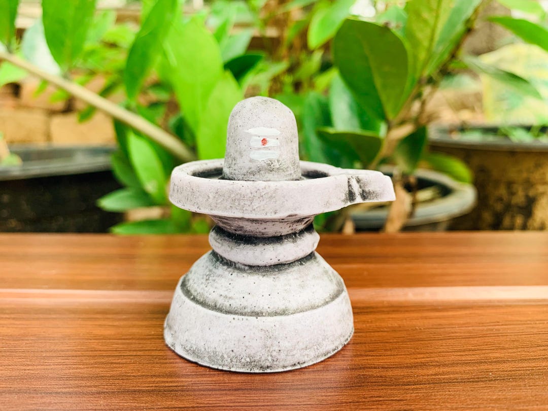 Mini Shiva Lingam Murti, Stone Hindu Sculpture, Pooja Altar - Etsy
