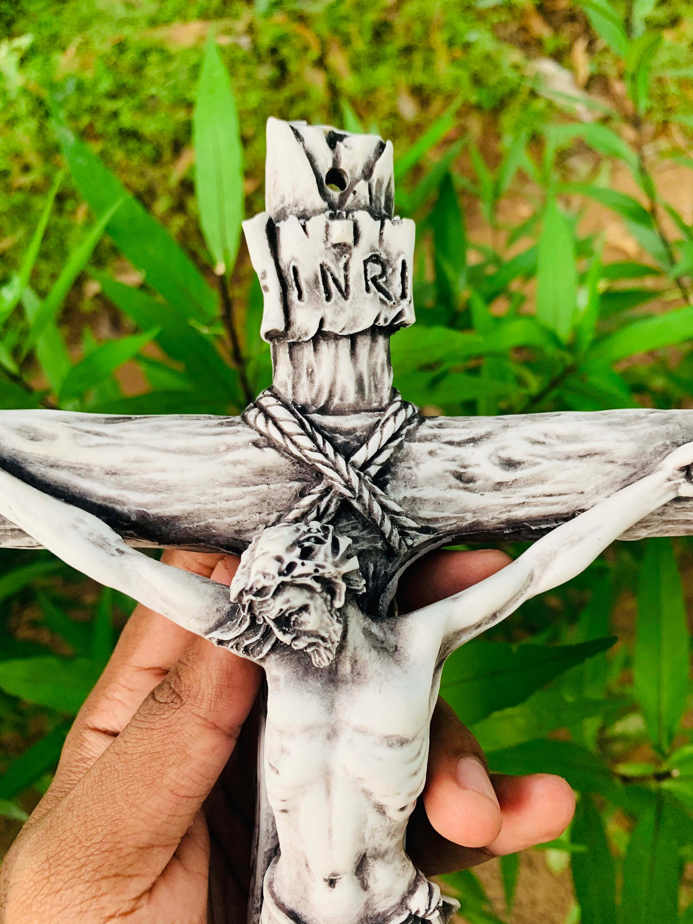 Jesus Statue Jesus Cross Statue for Home Lord Jesus Statue - Etsy