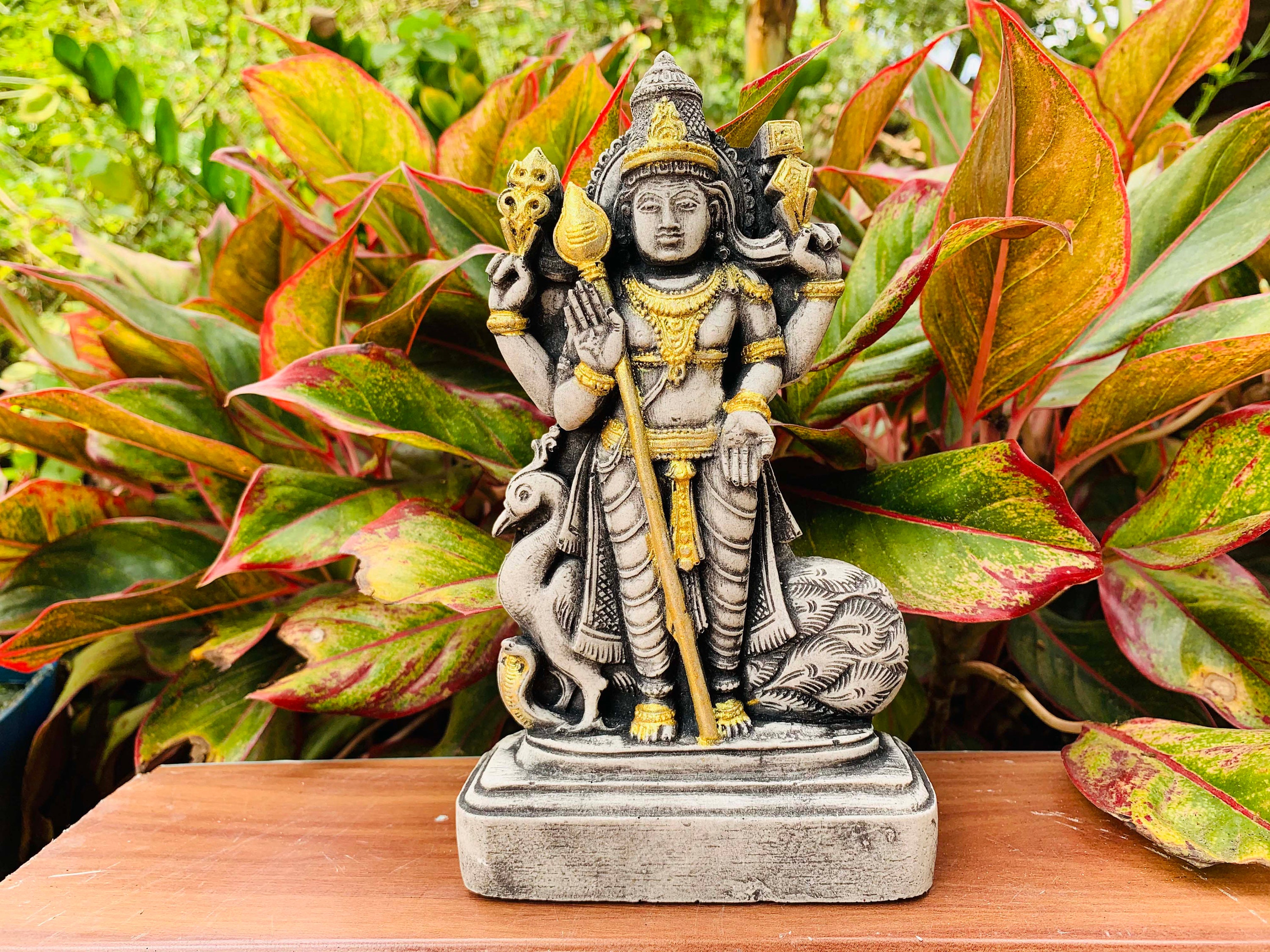 Lord Murugan statue Lord Kartikeya idol Subrahmanya | Etsy