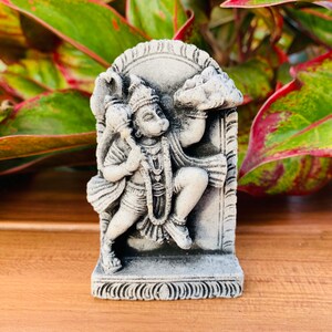 Small Lord HANUMAN Statue Hanuman Stone Statue Hanumantha Monkey God ...