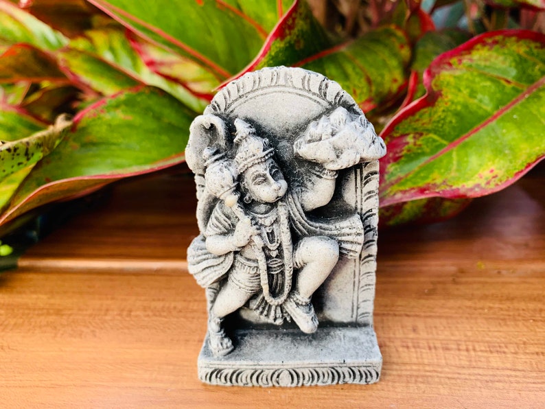 Small Lord HANUMAN Statue Hanuman Stone Statue Hanumantha - Etsy