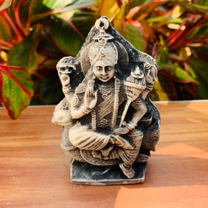 Small Stone Vishnu Statue, Hindu Travel Altar, Yoga Gift - Etsy