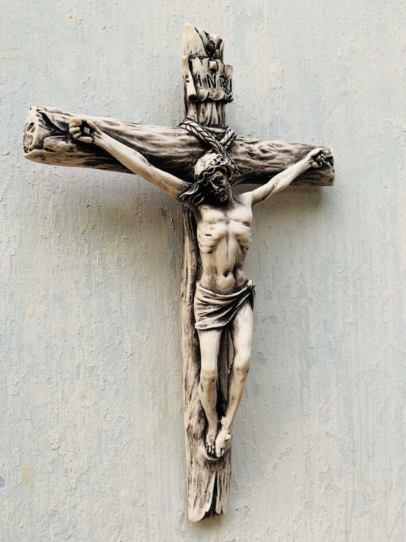 Jesus Statue Jesus Cross Statue for Home Lord Jesus Statue - Etsy