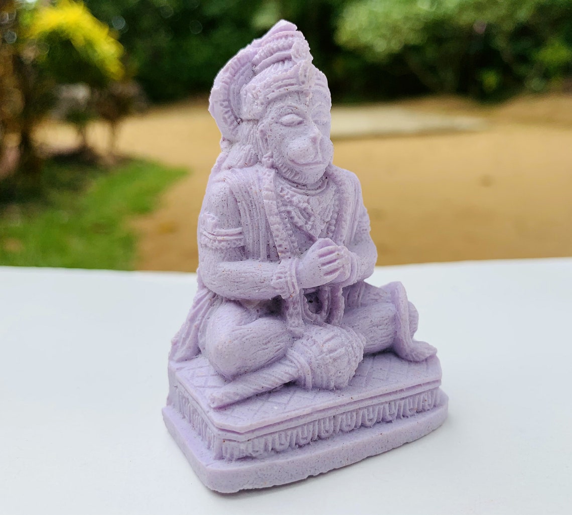 Small Lord HANUMAN Statue Hanuman Stone Statue Hanumantha - Etsy