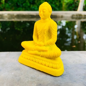 Budddha Stone Statue Meditating Buddha Figure Lord Peaceful Buddha ...