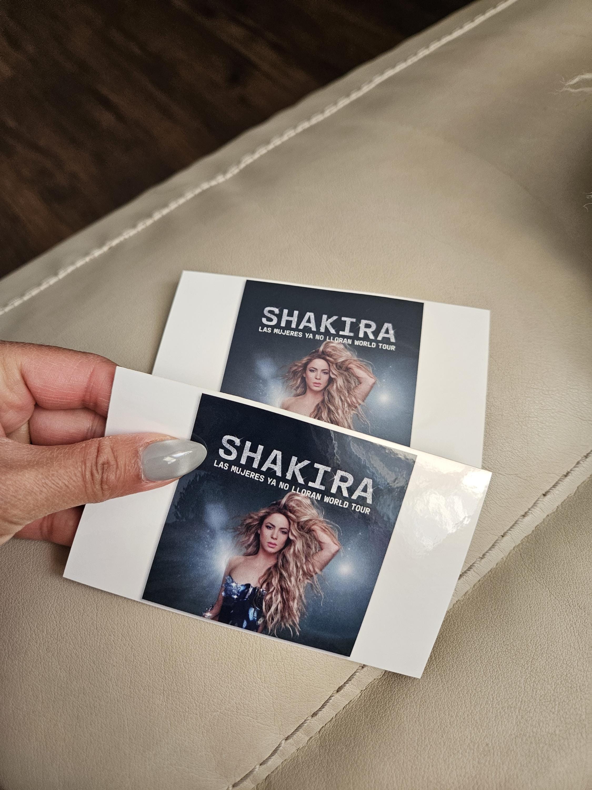 5 X 3" Glossy SHAKIRA Stickers LMYNL Tour - Etsy