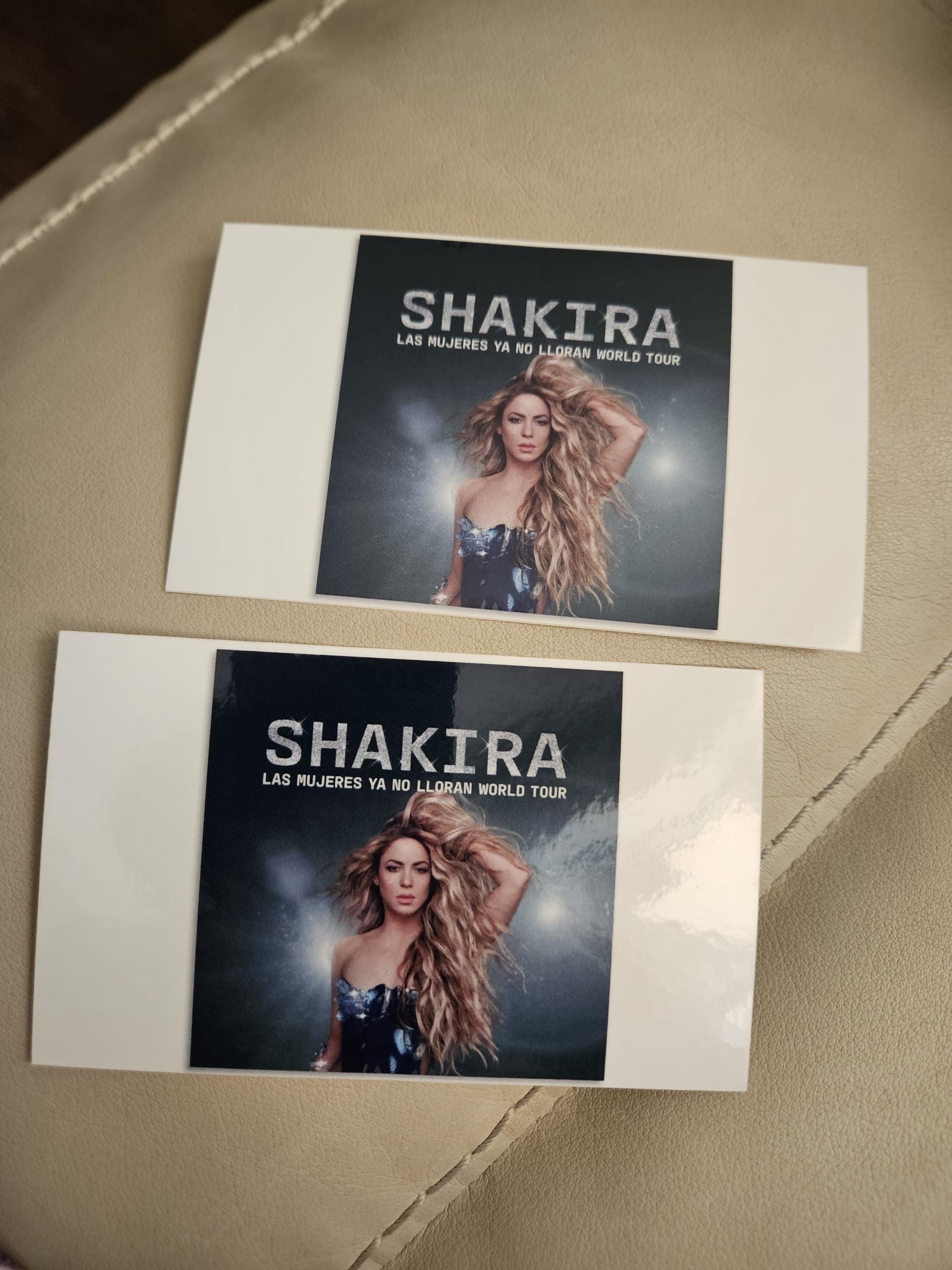 5 X 3" Glossy SHAKIRA Stickers LMYNL Tour - Etsy