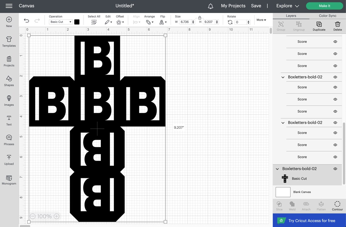 Easy - Make 3D Letter Boxes Blocks - Cricut Cameo Laser Cut Glowforge ...