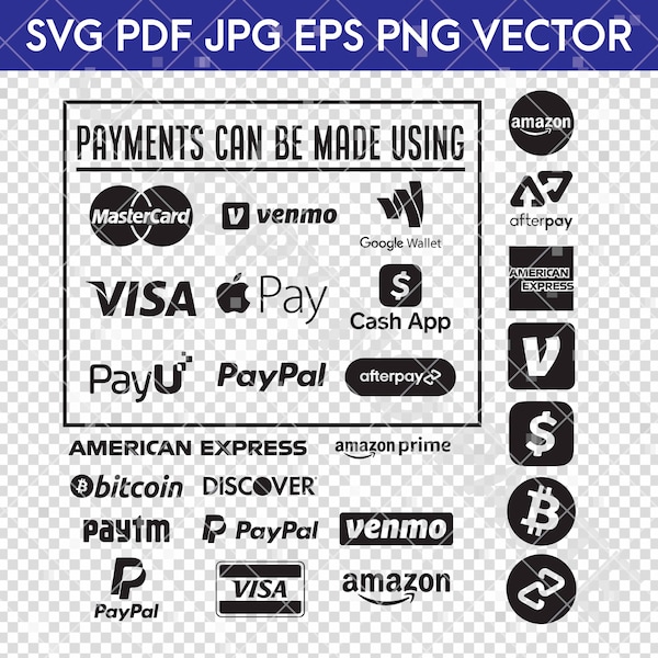 Payment Method Sign - Etsy