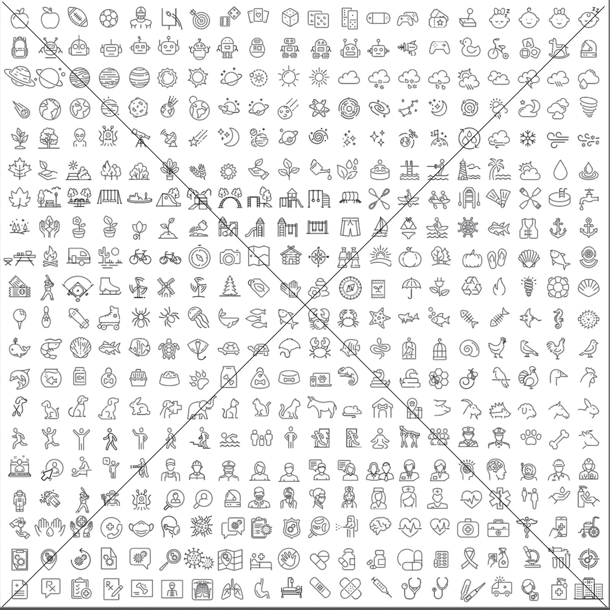 1200+ Editable Icons - .svg .png .ai .eps File Types - Vector Editable ...