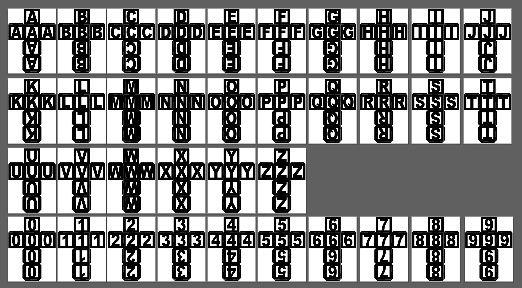 Easy - Make 3D Letter Boxes Blocks - Cricut Cameo Laser Cut Glowforge ...