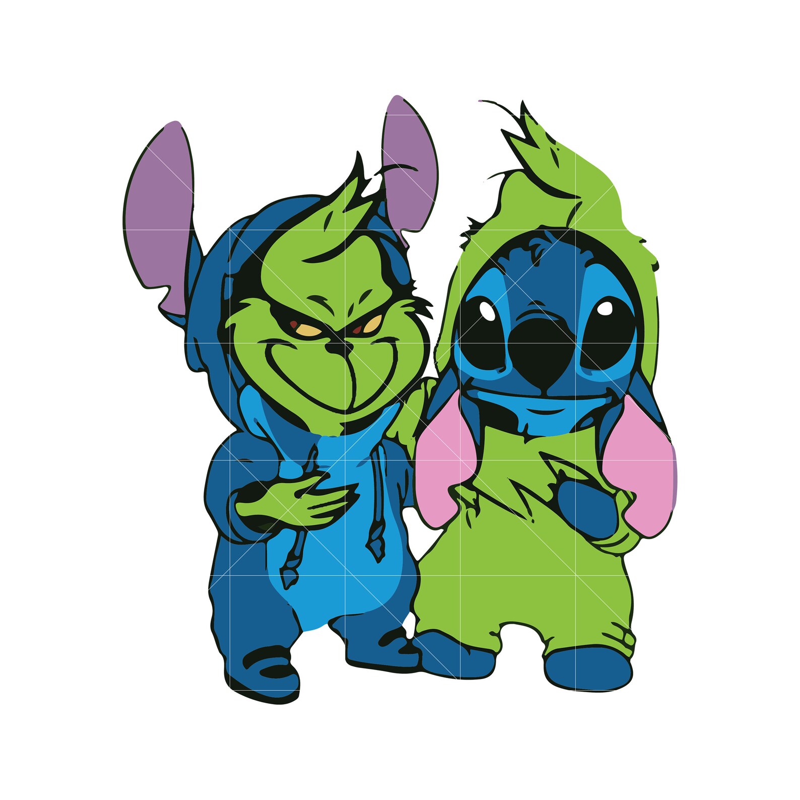 Grinch clipart baby grinch Christmas-svg png dxf eps | Etsy