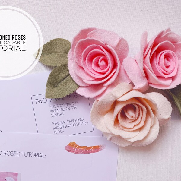 Felt Flower Pattern Svg - Etsy