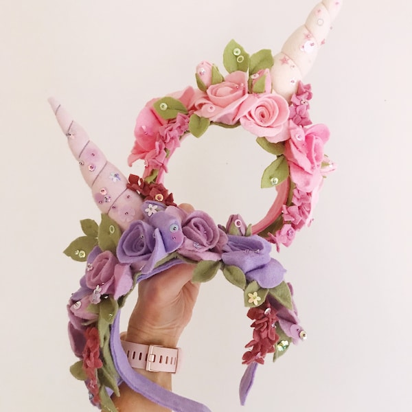 Unicorn Headband (You'll Enjoy) - Etsy