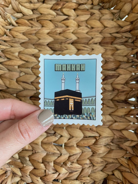 Makkah Stamp Sticker | Etsy