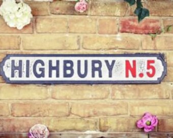 Wooden Street Sign | Etsy UK