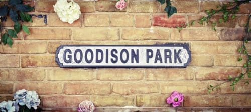 GOODISON PARK Retro Vintage Style Wooden Street Sign Rustic | Etsy