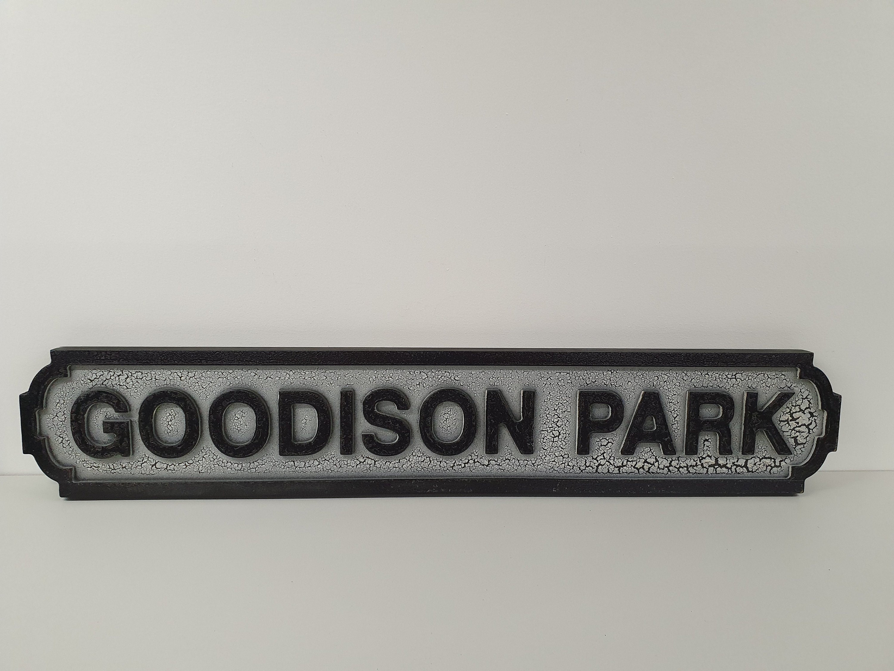 GOODISON PARK Retro Vintage Style Wooden Street Sign Rustic | Etsy