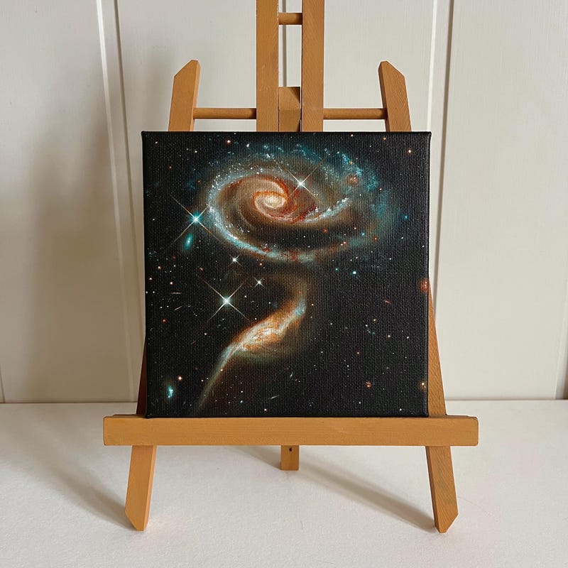 Galaxy Painting - Etsy