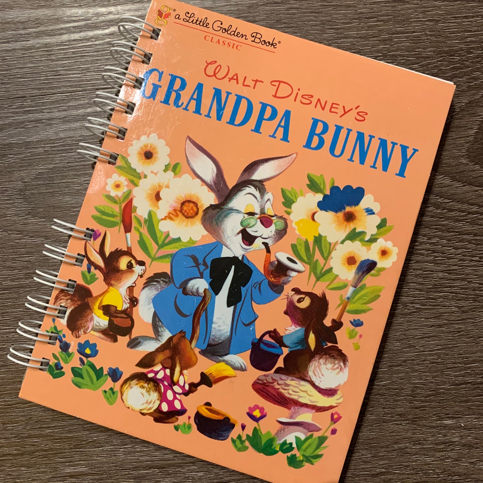Upcycled Disney Grandpa Bunny Storybook 200 Page Journal - Etsy