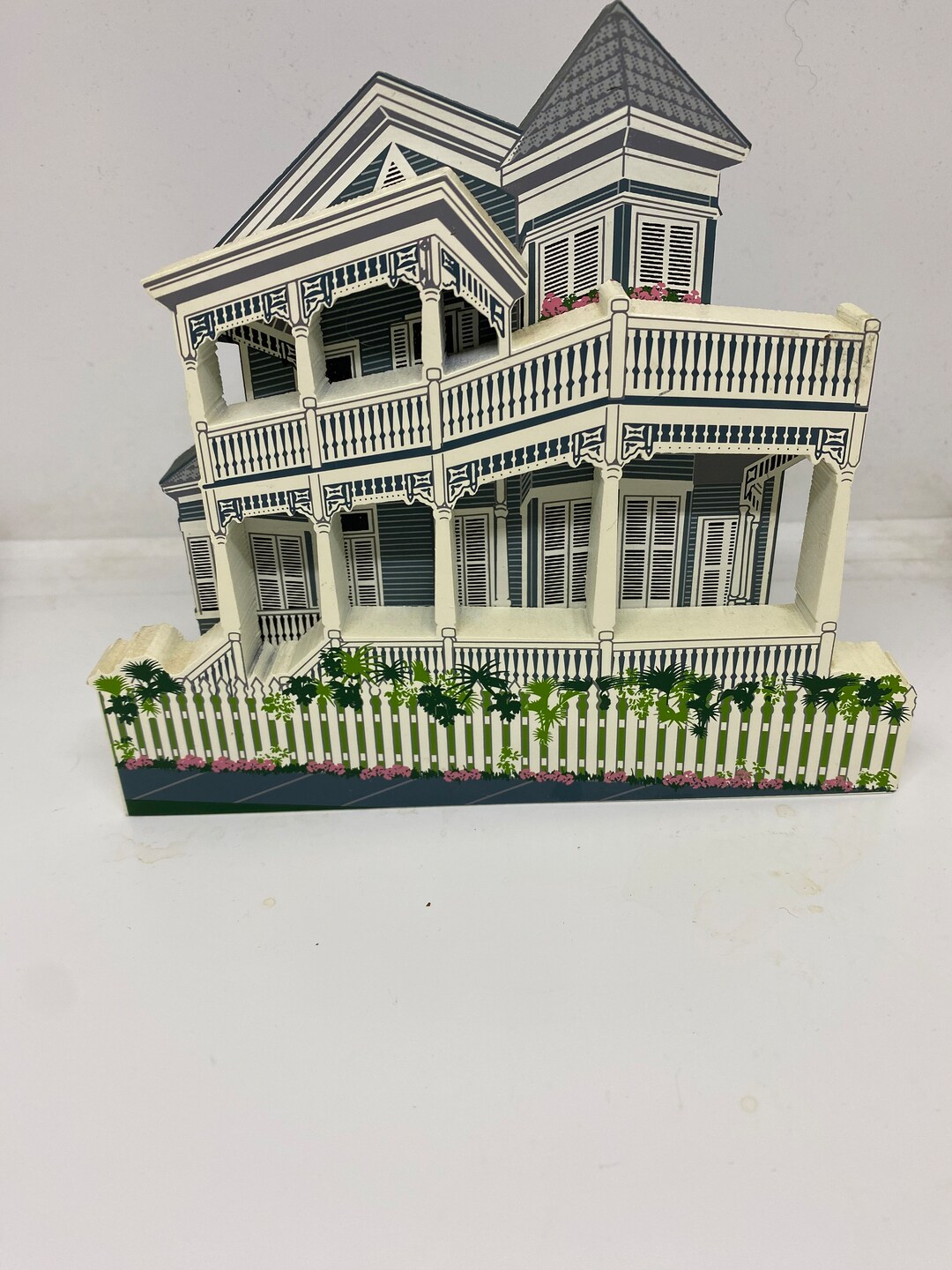 Shelia Wood Plaque George A Roberts House FL VST25 1997 Retired - Etsy