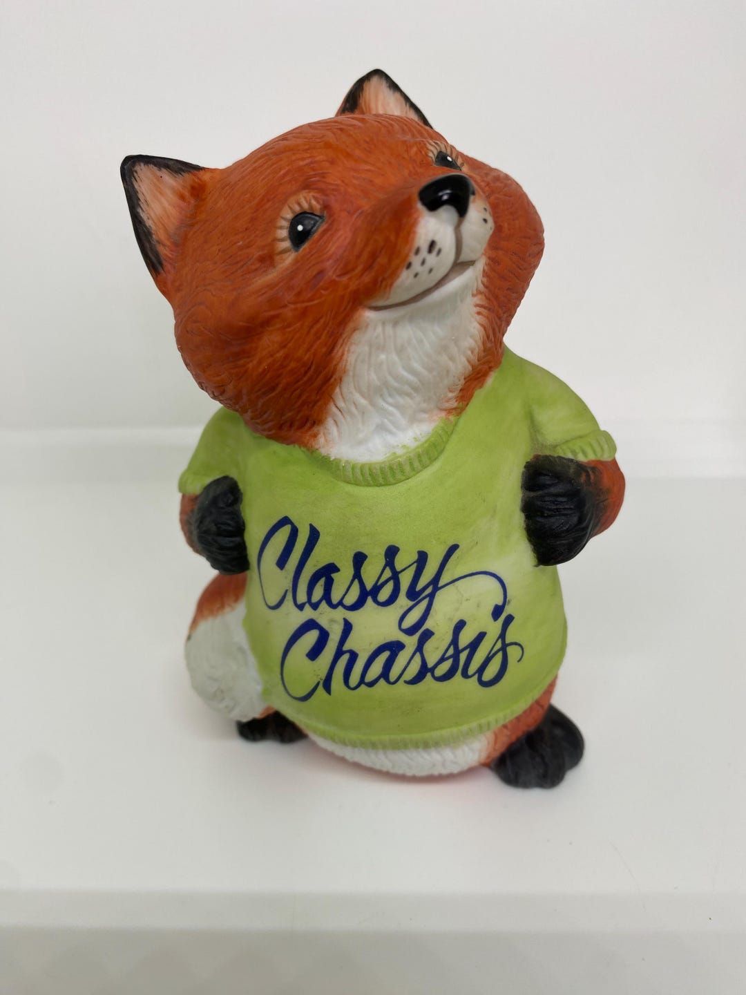 1981 Hallmark Classy Chassis Fox Figurine - Etsy