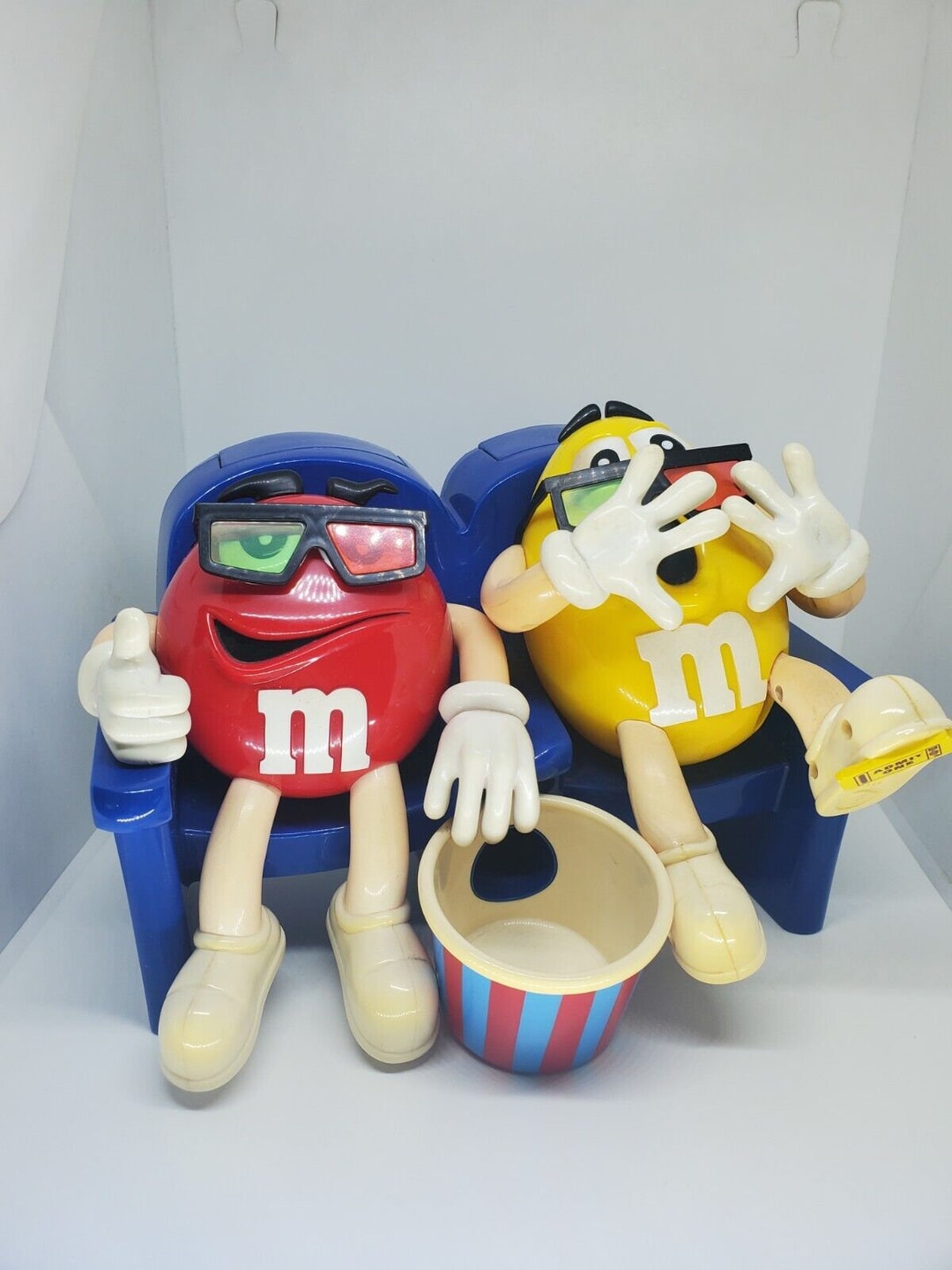 Vintage M&M Candy Dispenser Limited Edition at the Movies Red and ...