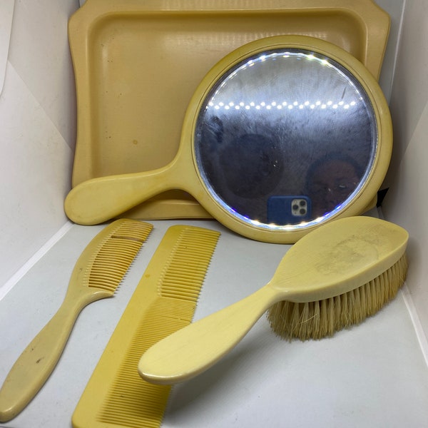 Bakelite Vanity Set - Etsy
