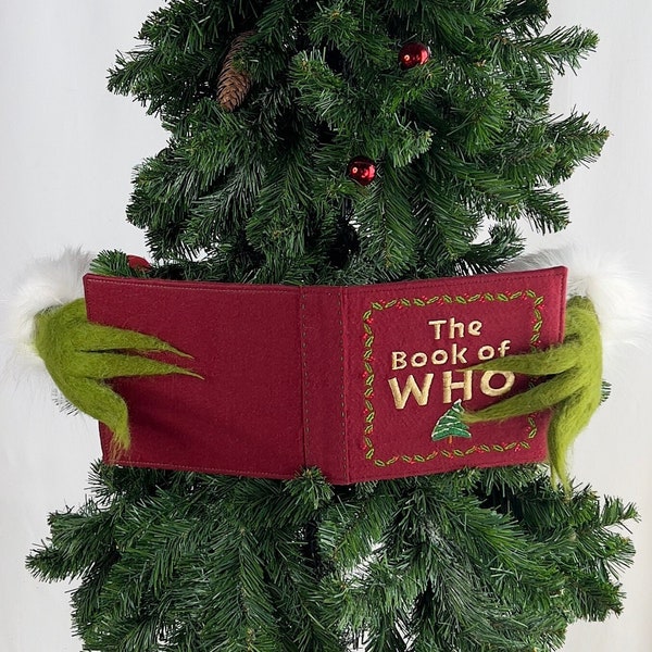 Grinch Tree Toppers - Etsy