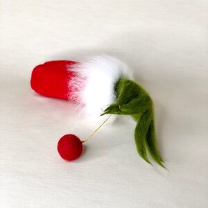 Christmas Tree Topper, Furry Green Arm Ornament Holder, Tree Decor ...