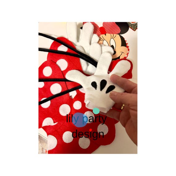 Decorazioni Per Feste Con Fiocco Di Minnie Mouse PALLONCINI MINNIE