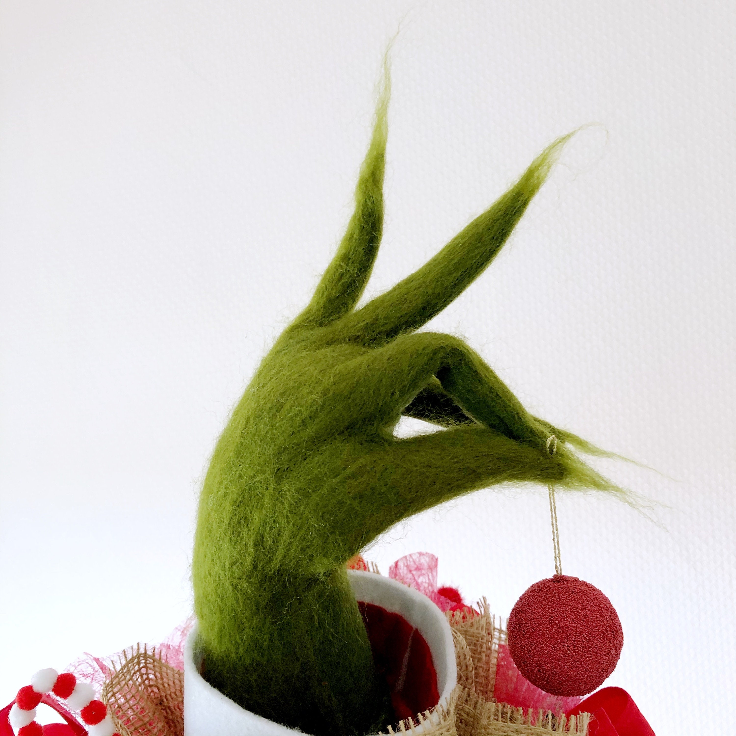 Grinch Christmas Tree Topper
