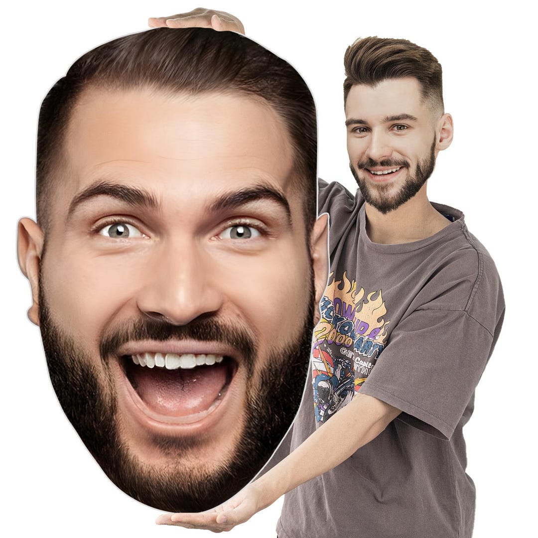 Custom Big Head Cutout, Customize Giant Fat Heads, Custom Photo, Fun ...